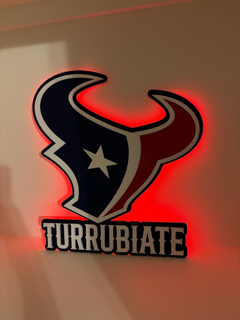 Houston Texans Led Signs - Etsy