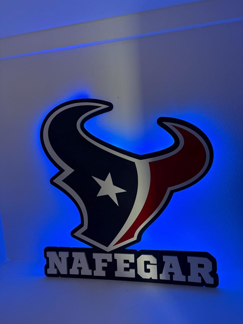 Houston Texans Led Signs - Etsy
