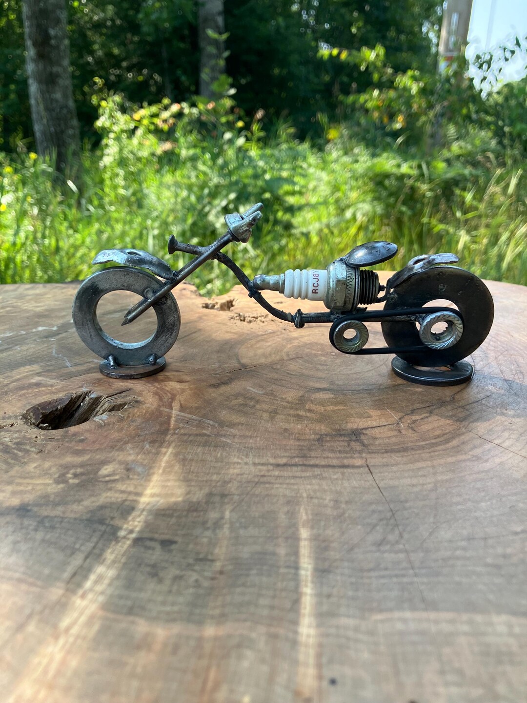 Spark Plug Chopper Bike - Etsy