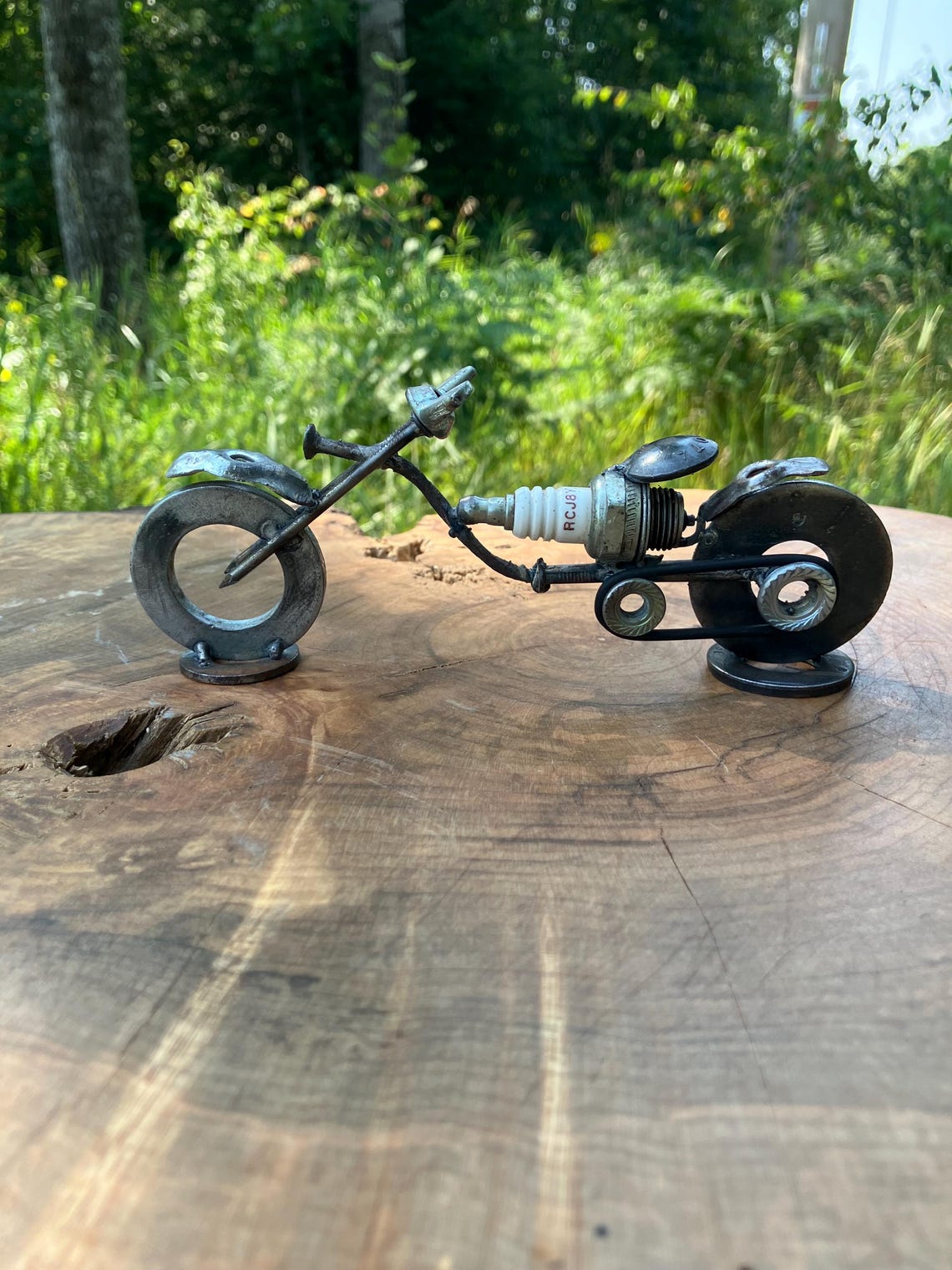 Spark Plug Chopper Bike - Etsy