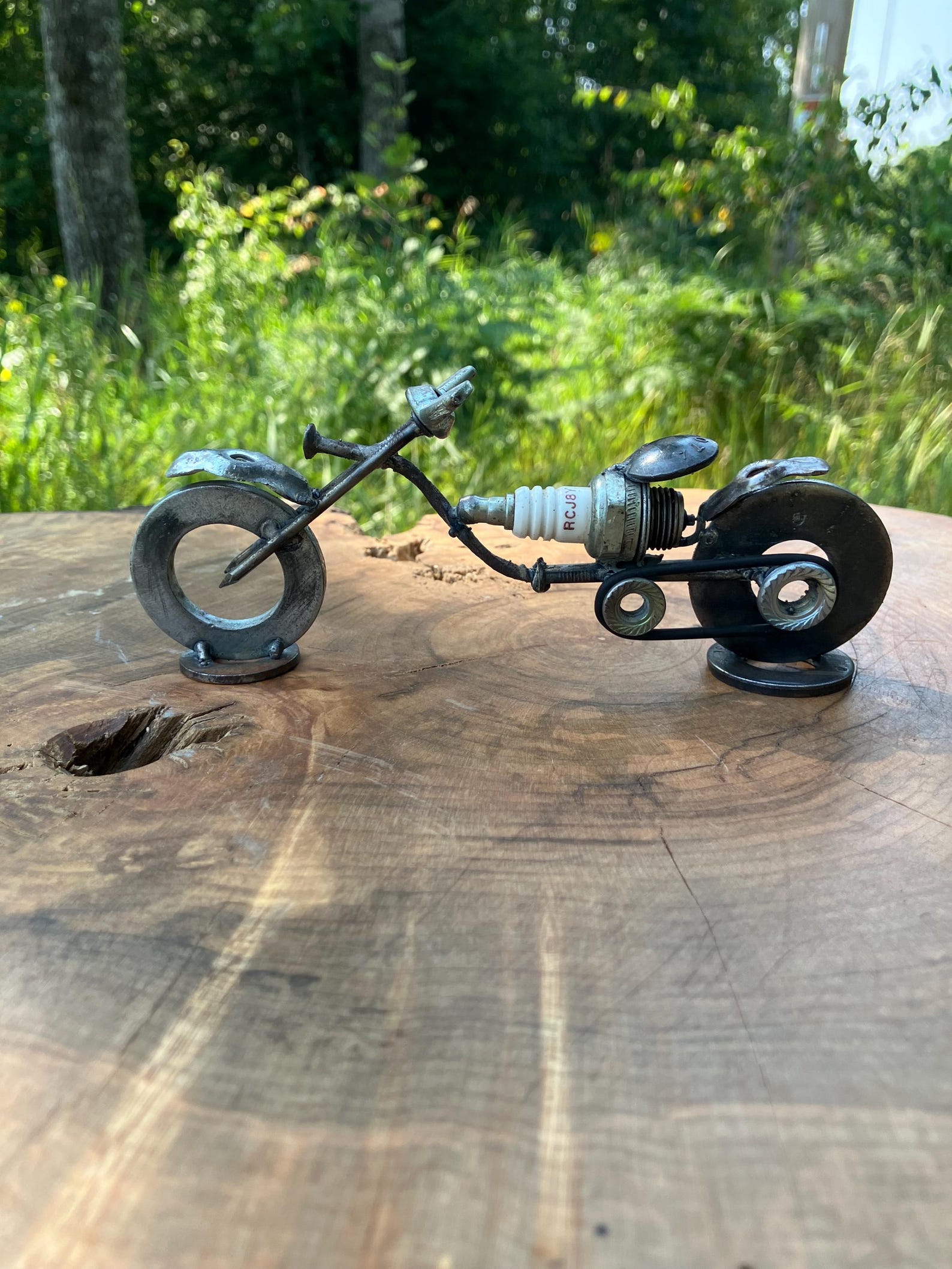 Spark Plug Chopper Bike - Etsy