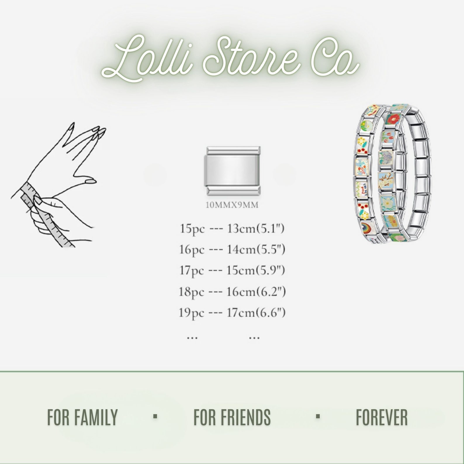 Italian CHARMS, 9mm Charms, Italian Bracelet Charms, Italian Charm ...