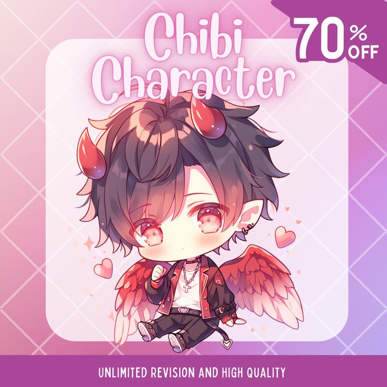 Custom Chibi Anime | High Quality Custom Chibi Anime Art | Chibi Kawaii ...