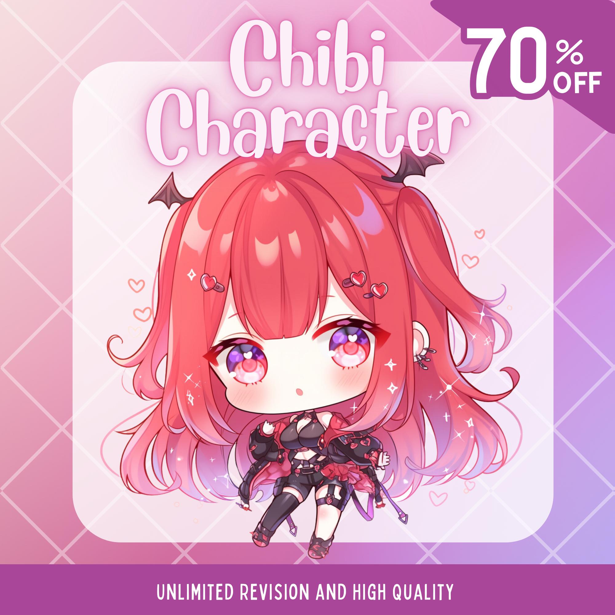 Custom Chibi Anime | Chibi Kawaii | High Quality Custom Chibi Anime Art ...