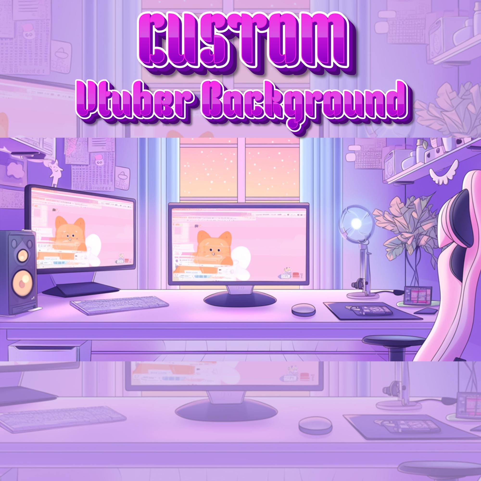 Custom Vtuber Background Aesthetic Room Background for Vtuber Vtuber Room Stream Package Twitch ...