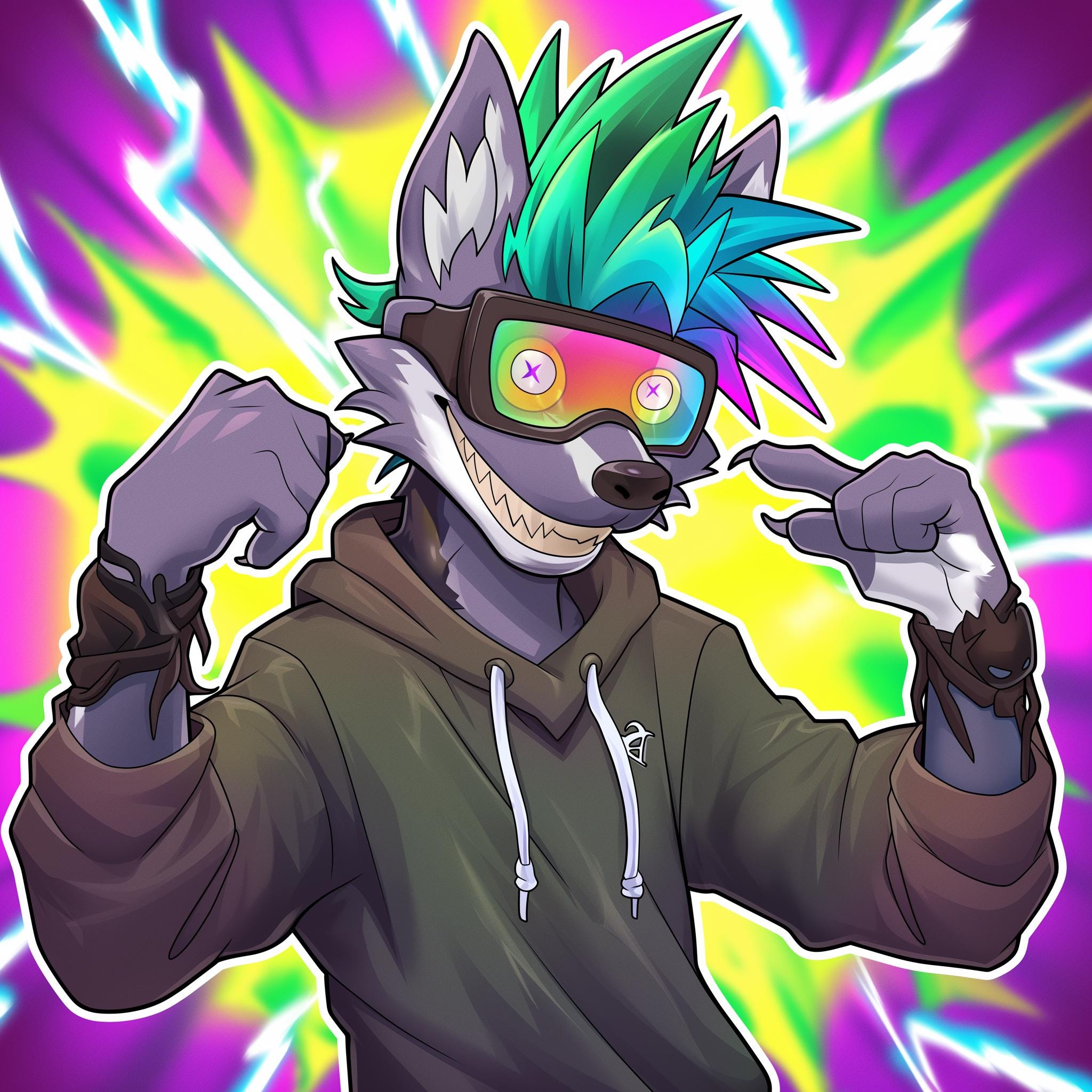 Fursona Commission, Furry, Anthro, Icon, Personalized Furry, Avatar ...
