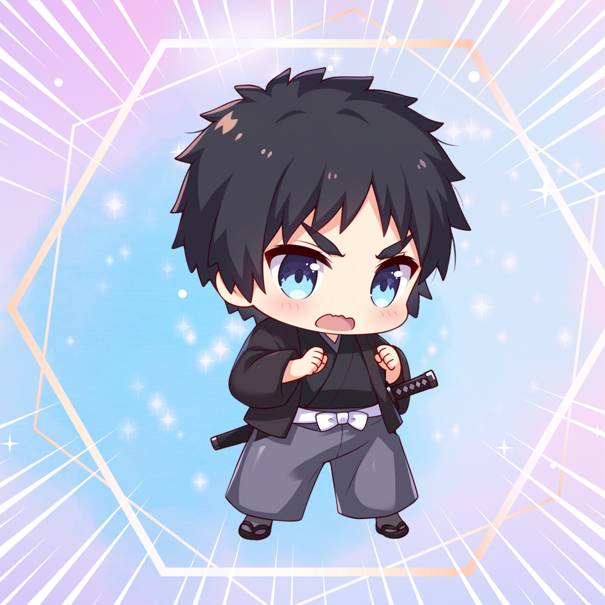 Custom Chibi Anime High Quality Custom Chibi Anime Art Cute Chibi ...