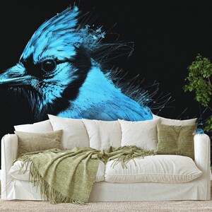 Fantasy Ink Blue Jay Silhouette - Etsy