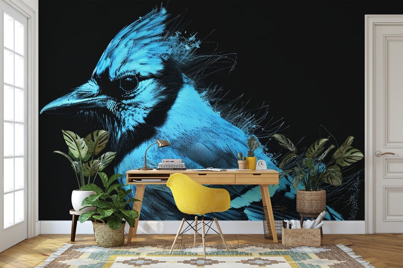 Fantasy Ink Blue Jay Silhouette - Etsy