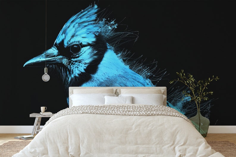 Fantasy Ink Blue Jay Silhouette - Etsy
