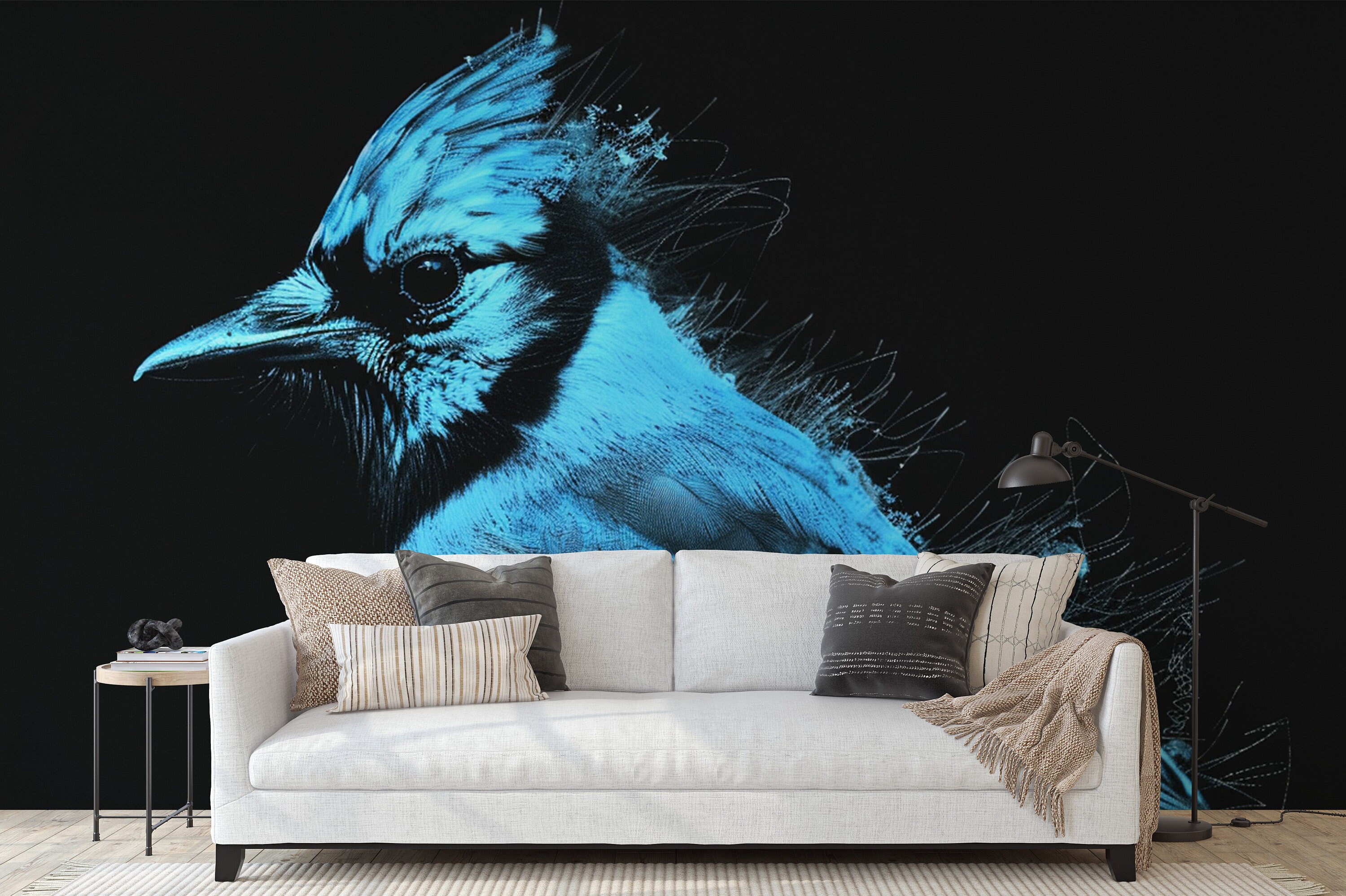 Fantasy Ink Blue Jay Silhouette - Etsy