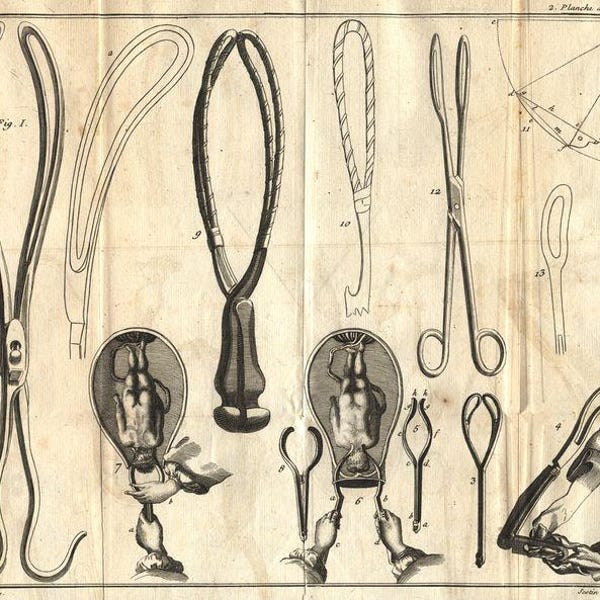 Antique Forceps - Etsy