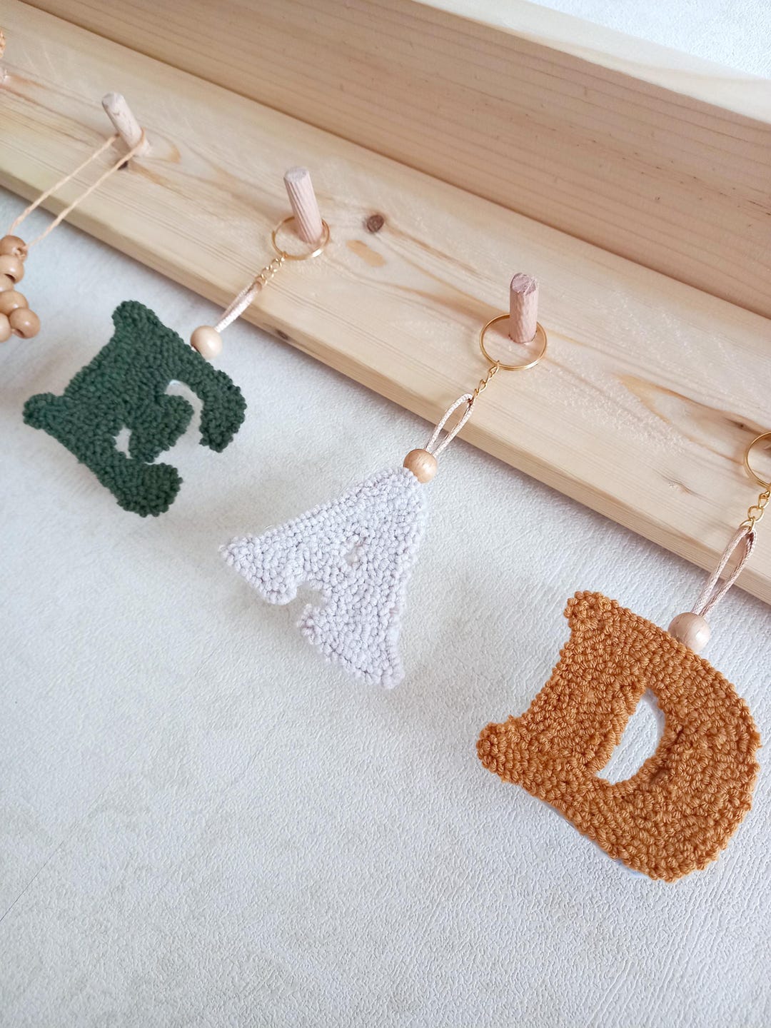 Letter Punch Needl Handmade Punch, Cute Punch Coaster, Letter Punch ...