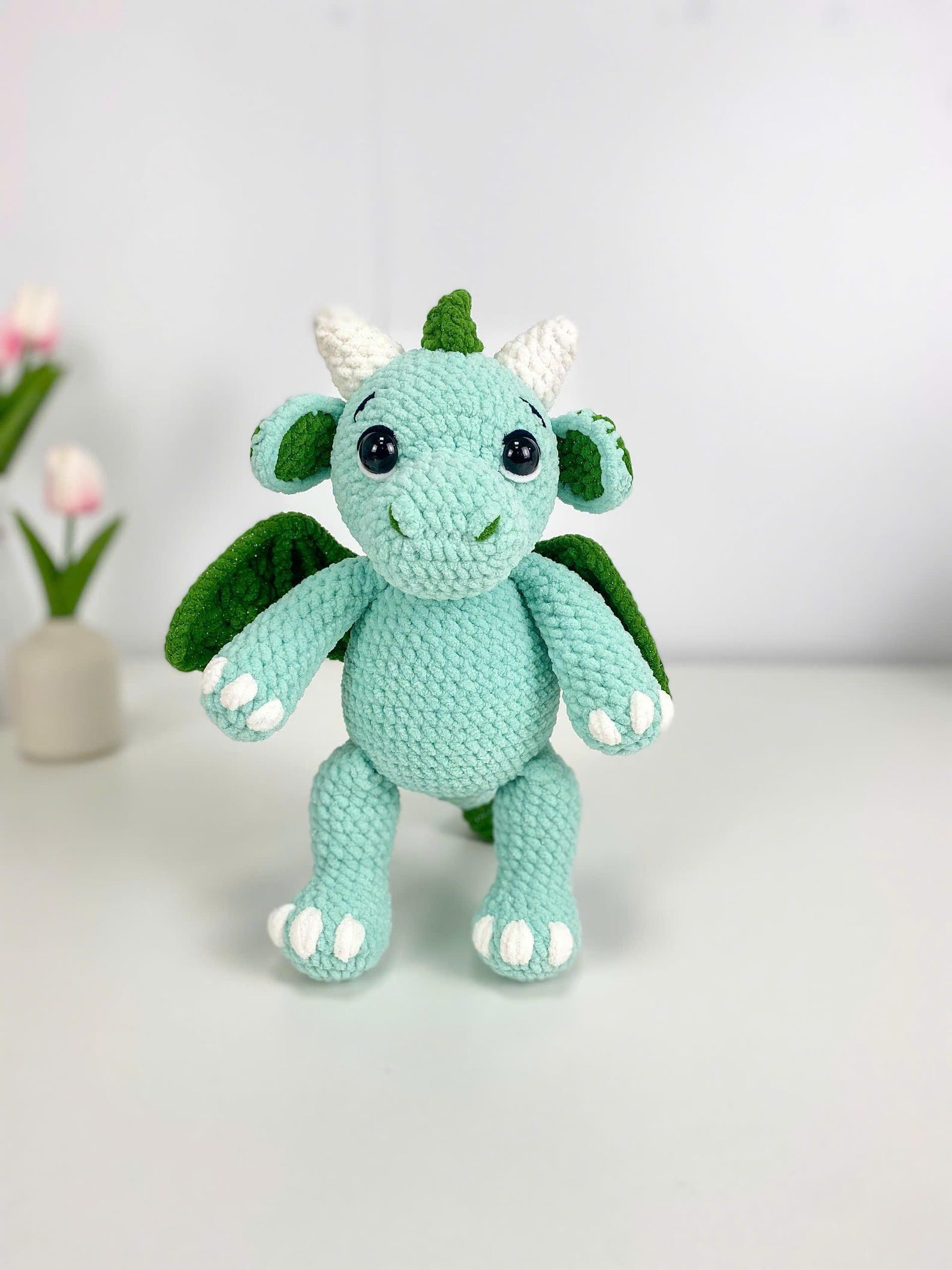 Dragon Amigurumi Crochet Pattern: Fantasy Plush Toy (PDF Pattern) - Etsy