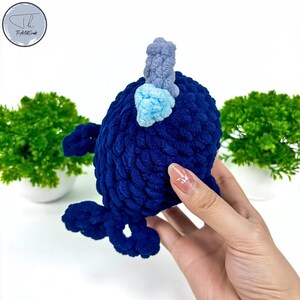 No Sew Crochet Blue Whale Amigurumi Pattern (PDF) - Etsy