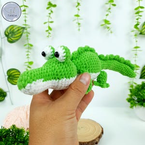 Mini Alligator Crochet Pattern PDF Digital Download, Alligator Crochet ...