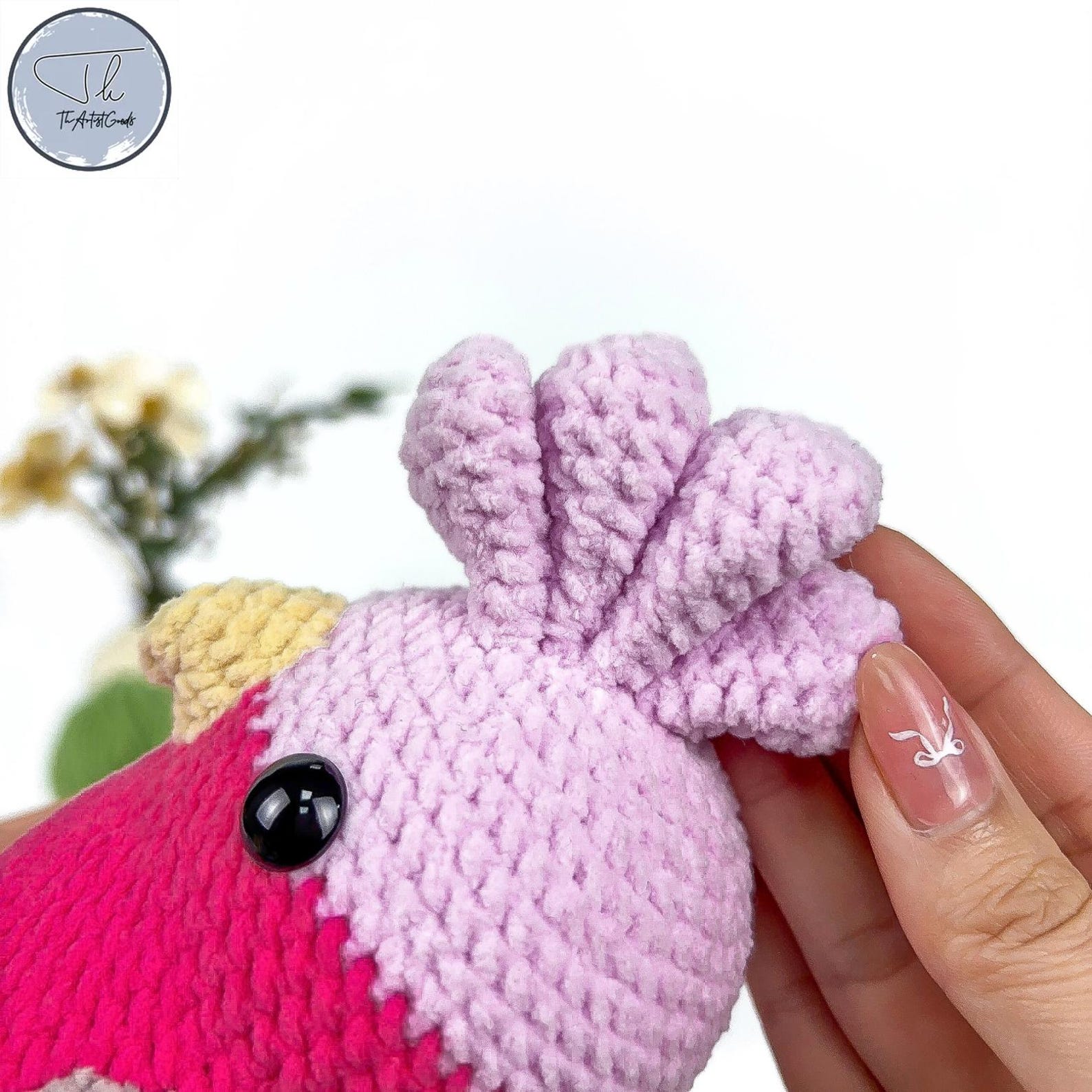 Galah Cockatoo Amigurumi Crochet Pattern (PDF) - Etsy