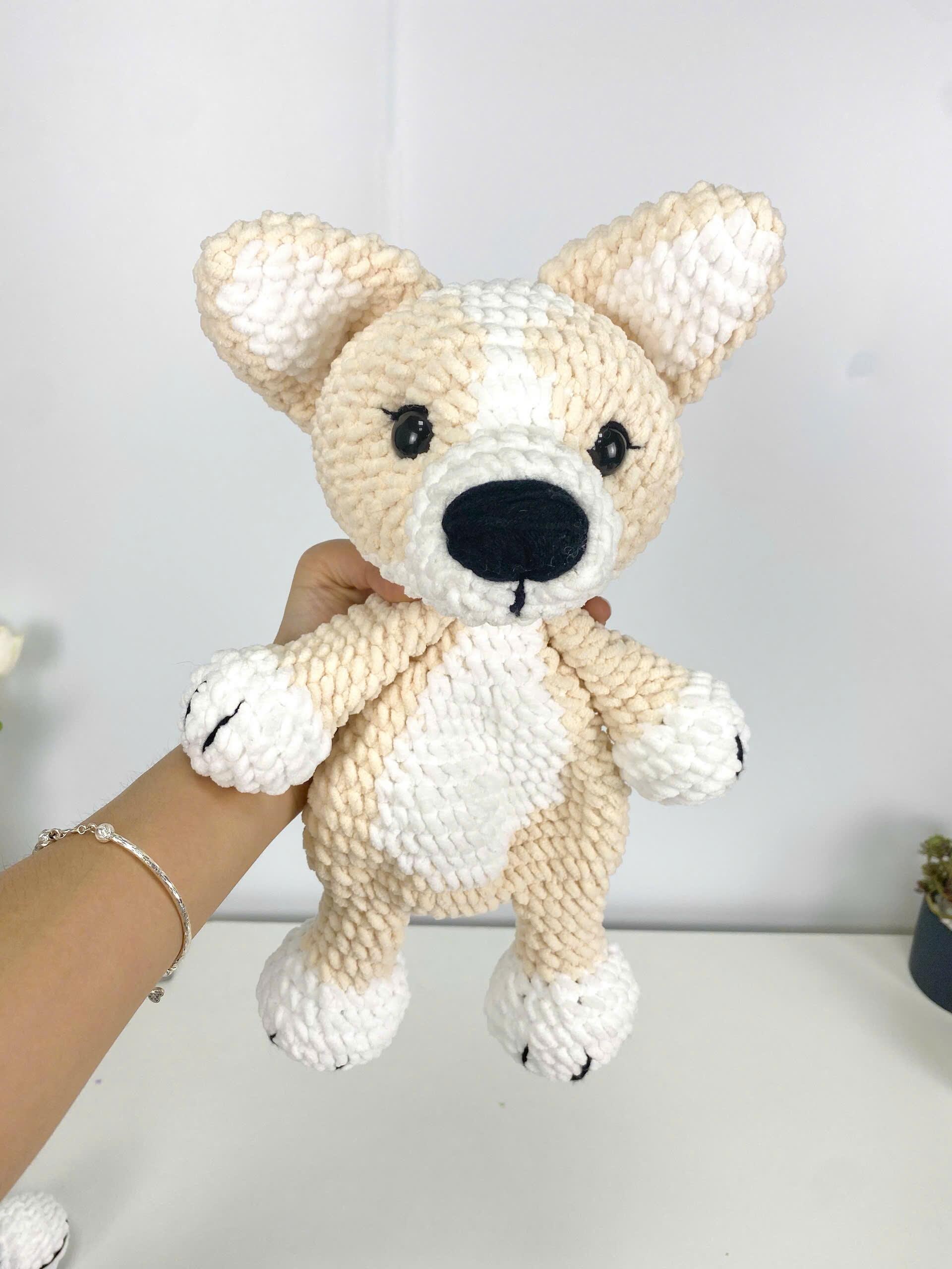 Dog Snuggler Crochet Pattern PDF Bundle: Amigurumi Plush Toy Set ...