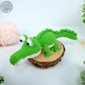 Mini Alligator Crochet Pattern PDF Digital Download, Alligator Crochet ...