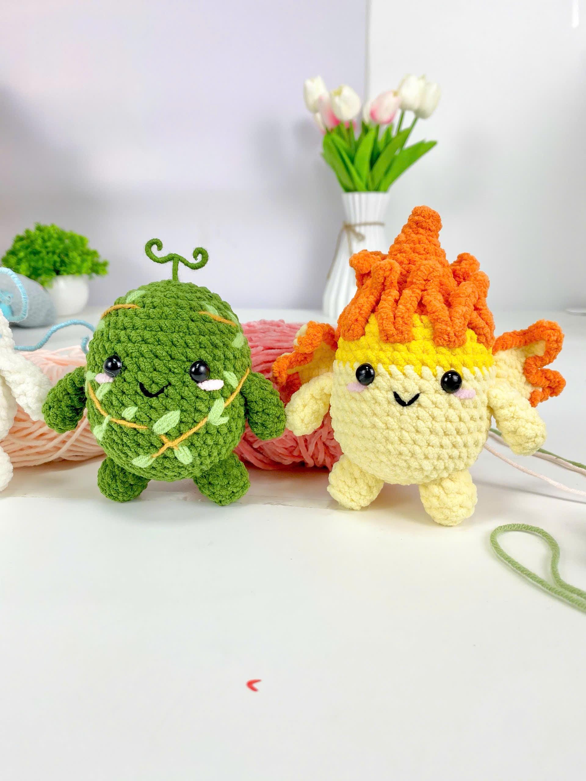 Elemental Sprites Crochet Pattern: Amigurumi Nature Spirits PDF Bundle ...