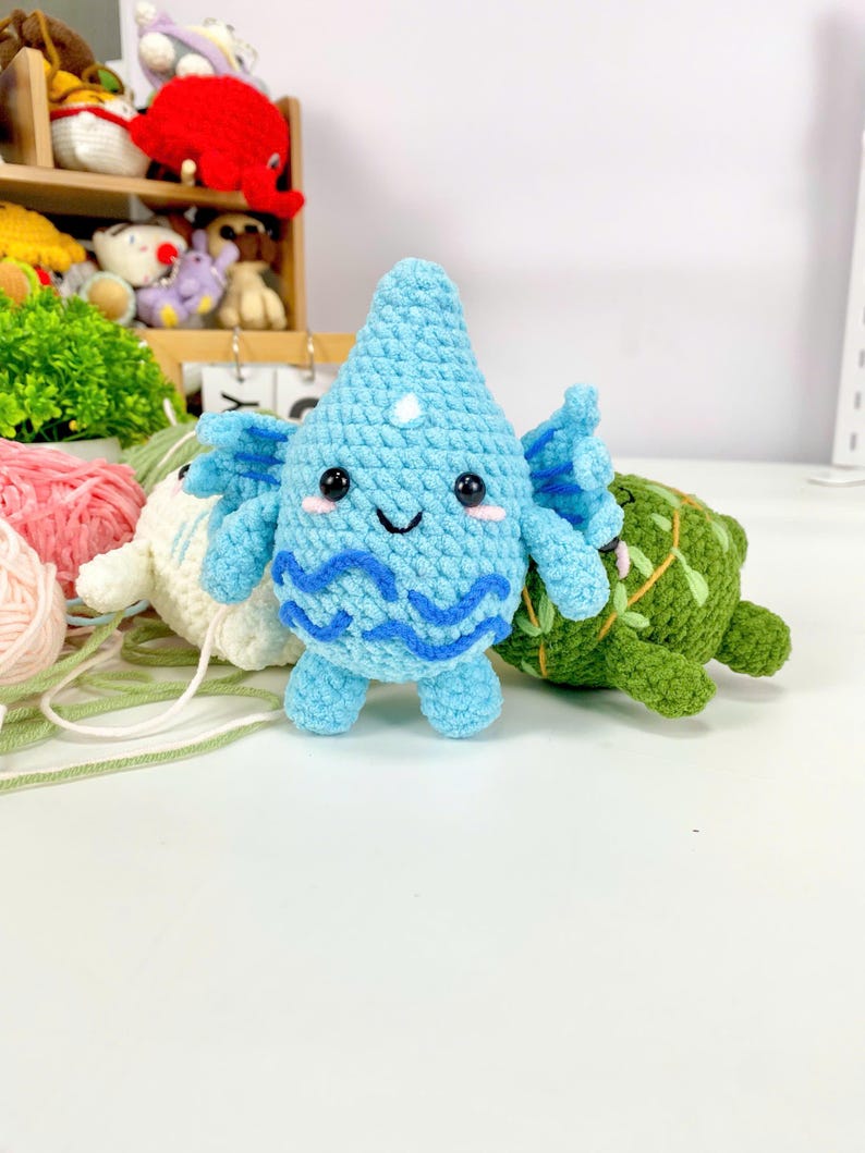 Elemental Sprites Crochet Pattern: Amigurumi Nature Spirits PDF Bundle ...