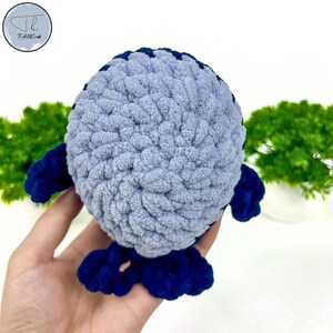 No Sew Crochet Blue Whale Amigurumi Pattern (PDF) - Etsy