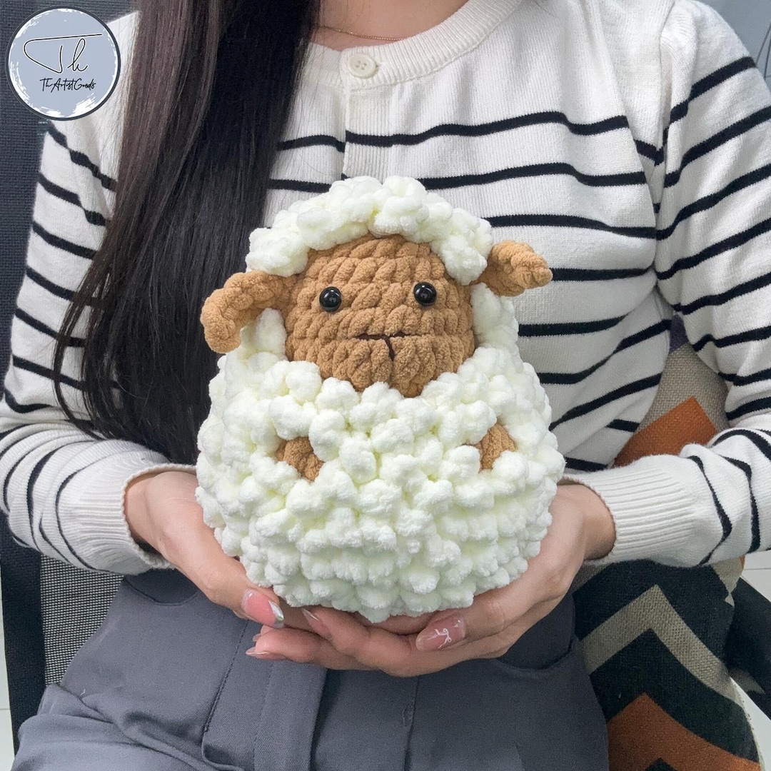 Crochet Sheep Plush Pattern: Amigurumi Toy Animal (PDF Pattern) - Etsy