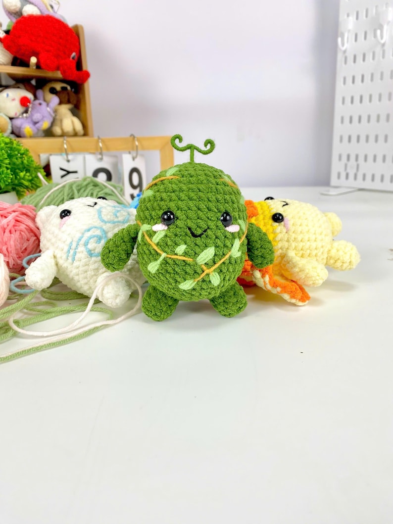 Elemental Sprites Crochet Pattern: Amigurumi Nature Spirits PDF Bundle ...