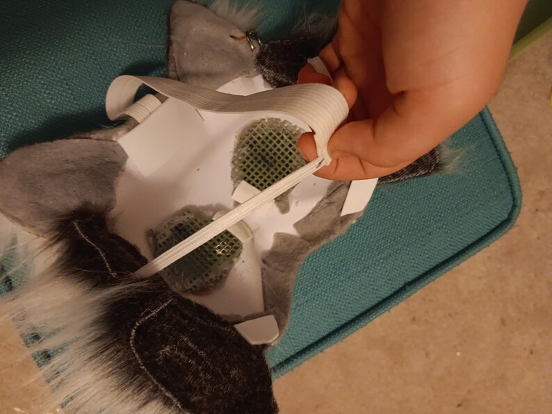 Gray Tabby Cat Therian Mask - Etsy