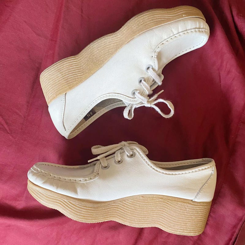 70s Platforms - Etsy