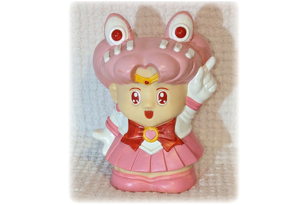 Sailor Chibi Moon Piggy Bank: 1990s Anime Figure (12x10 Ins) - Etsy