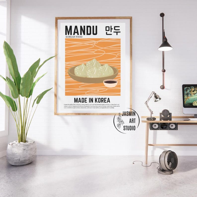 Korean Food Art Print Set: Seoul Retro Kpop Posters (digital Download ...