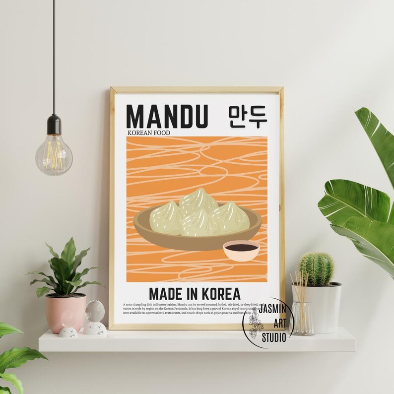 Korean Food Art Print Set: Seoul Retro Kpop Posters (digital Download ...
