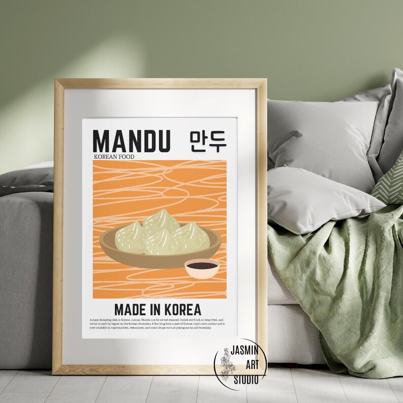 Korean Food Art Print Set: Seoul Retro Kpop Posters (digital Download ...