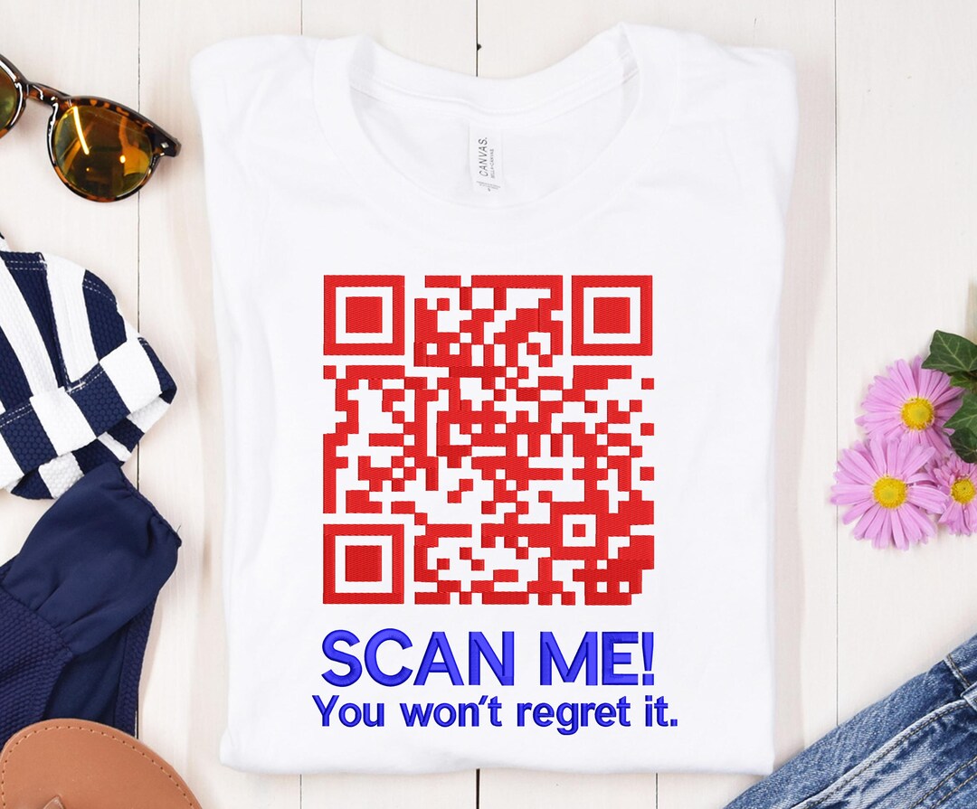 Dance Trump Qr Code 2025 Embroidery, Trump Embroidery, Dance Embroidery ...