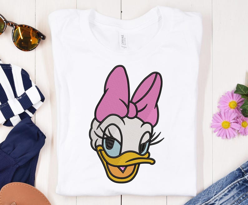 Cartoon Character Embroidery Designs: Machine File Bundle (6 Sizes) - Etsy