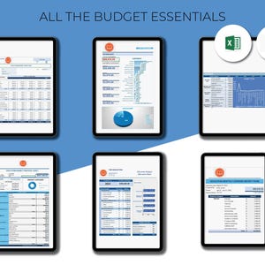 Education Annual Budget Spreadsheet, Google Sheets Template, Financial ...