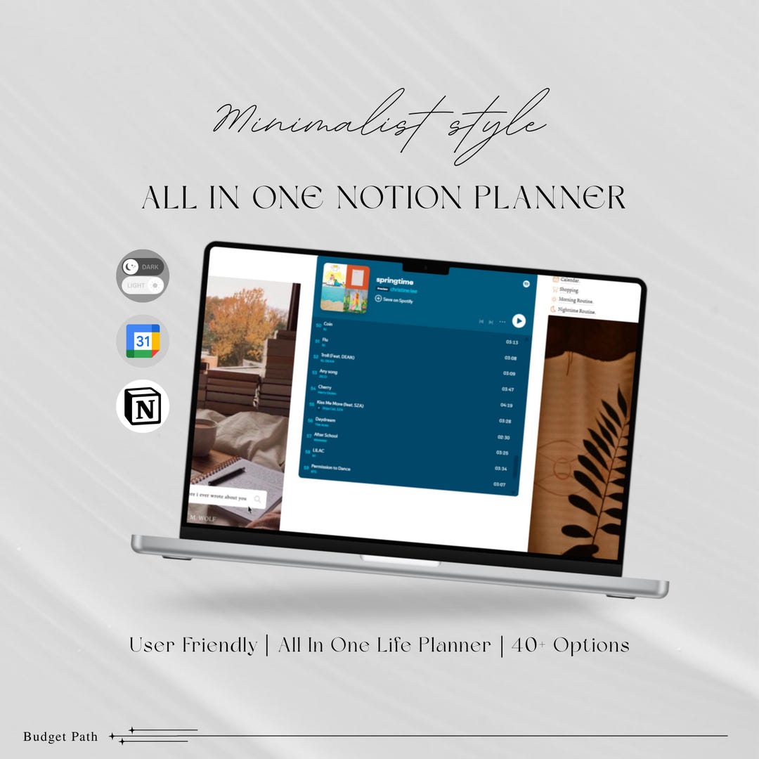 Notion Life Planner Template 2025, Ultimate Life Planner, All in One Notion Dashboard, Notion ...