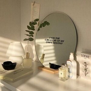 Empowered Affirmation Mirror Decals - Positive Affirmations for Daily ...