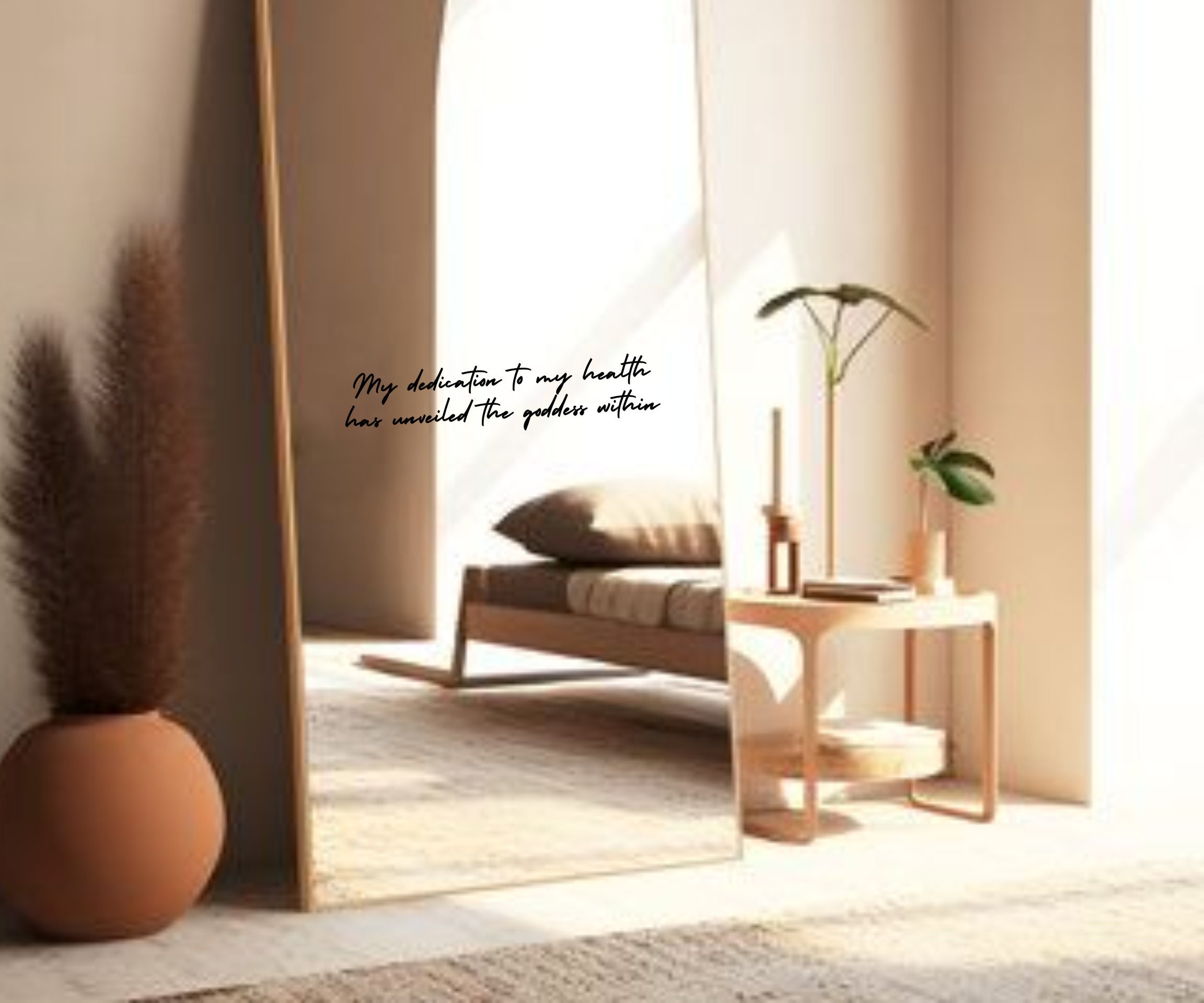 Goddess Affirmation Mirror Decals Positive Affirmations for Daily ...