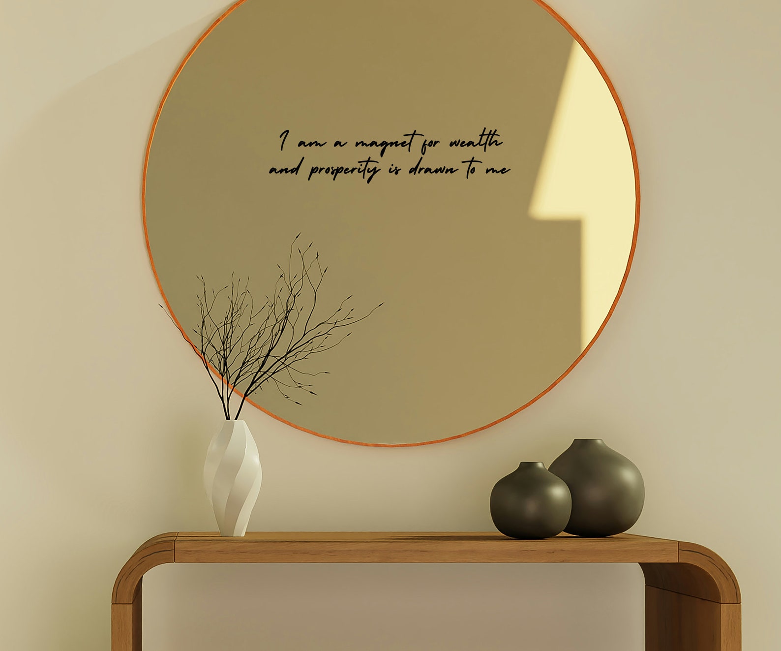 Abundance Affirmation Mirror Decals - Positive Affirmations for Daily ...