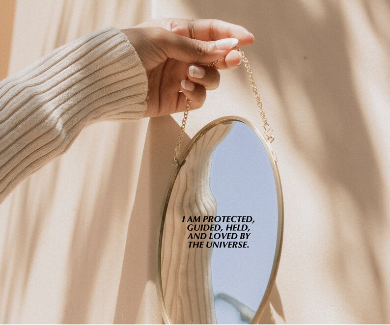 Trust Affirmation Mirror Decals - Positive Affirmations for Daily ...