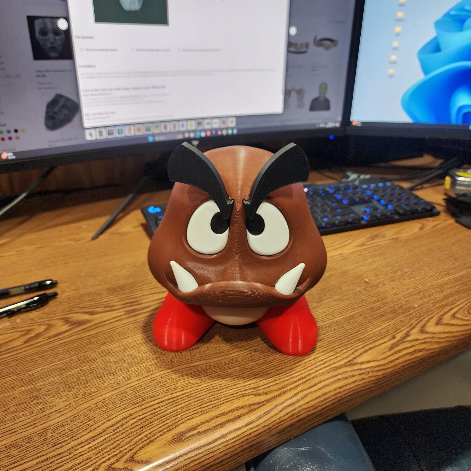 Large Scale 3D Printed Mario Characters Perfect for Gaming Rooms, Gifts ...