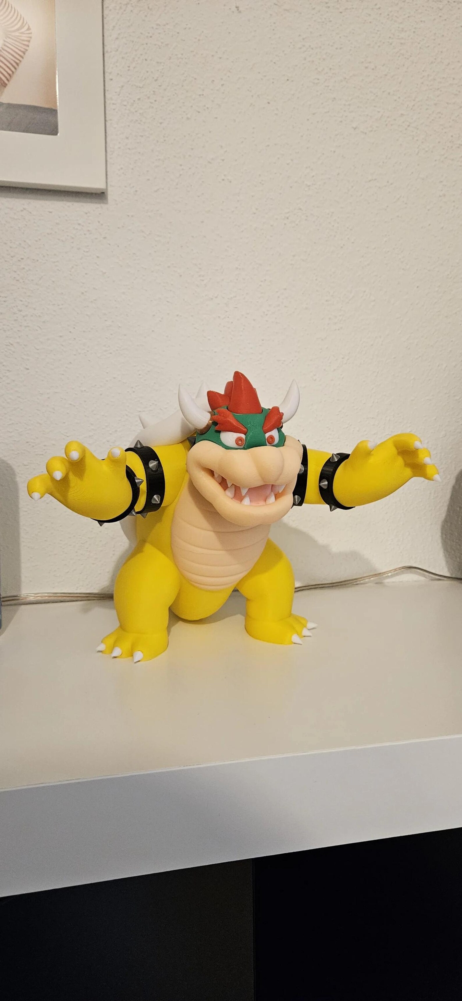 Large Scale 3D Printed Mario Characters Perfect for Gaming Rooms, Gifts ...