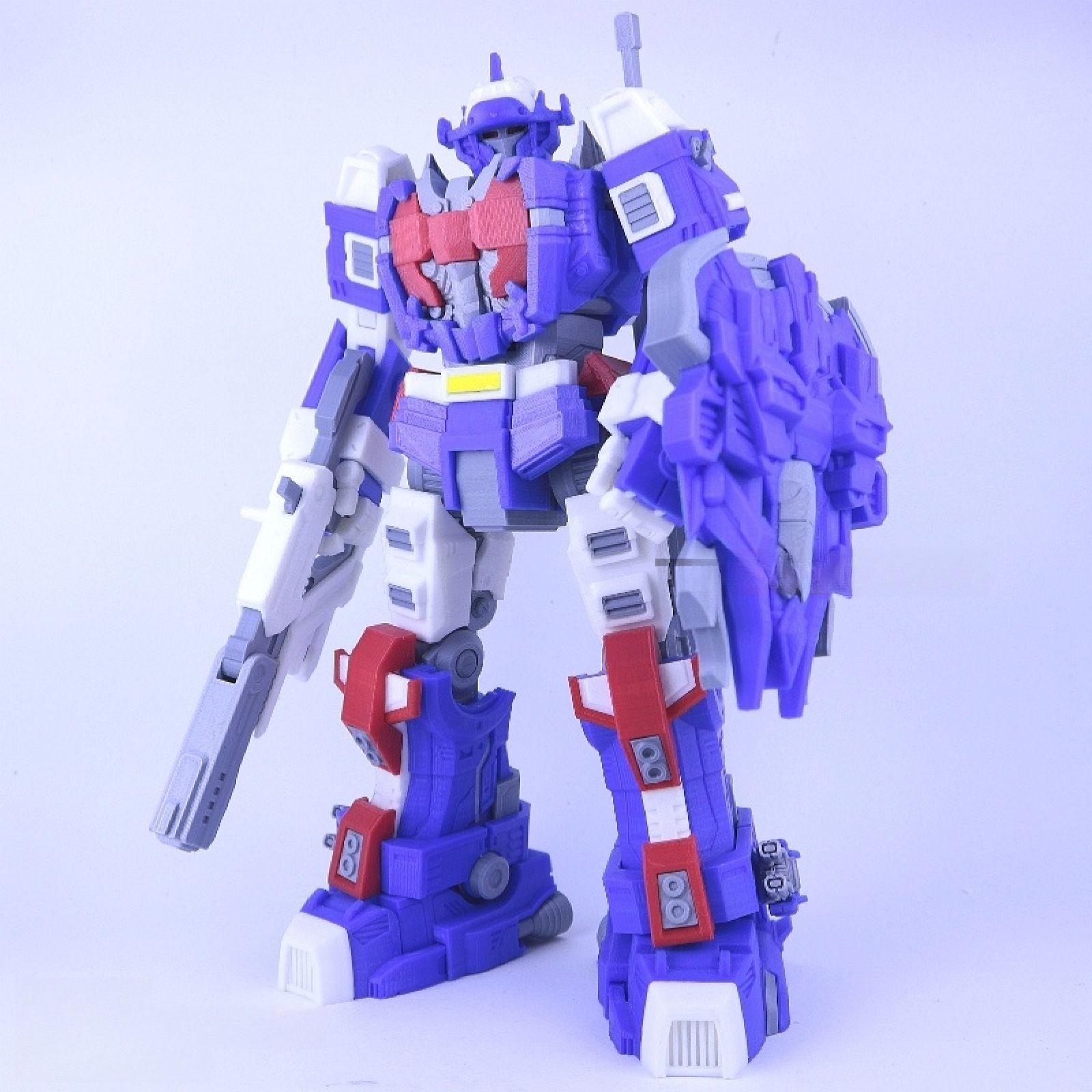 Space Defender Mech Robot STL File - Etsy