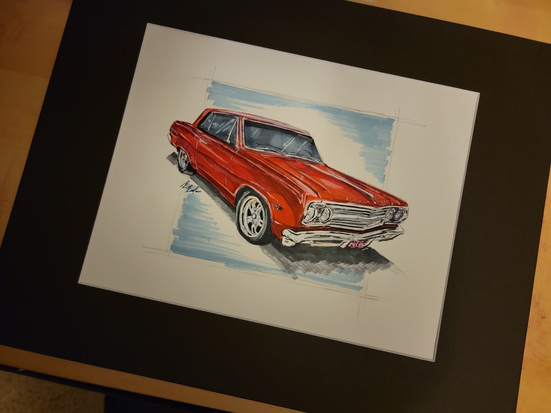 Custom Car Drawing – Single View - Etsy