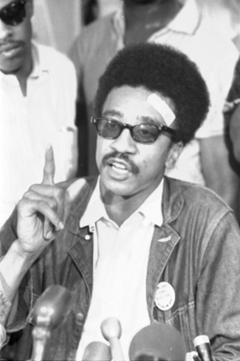 Print: H. Rap Brown, South Carolina, Student Nonviolent Coordinating ...
