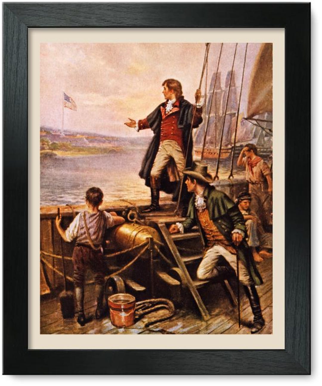 Framed Print: the Star Spangled Banner, 1913 - Etsy