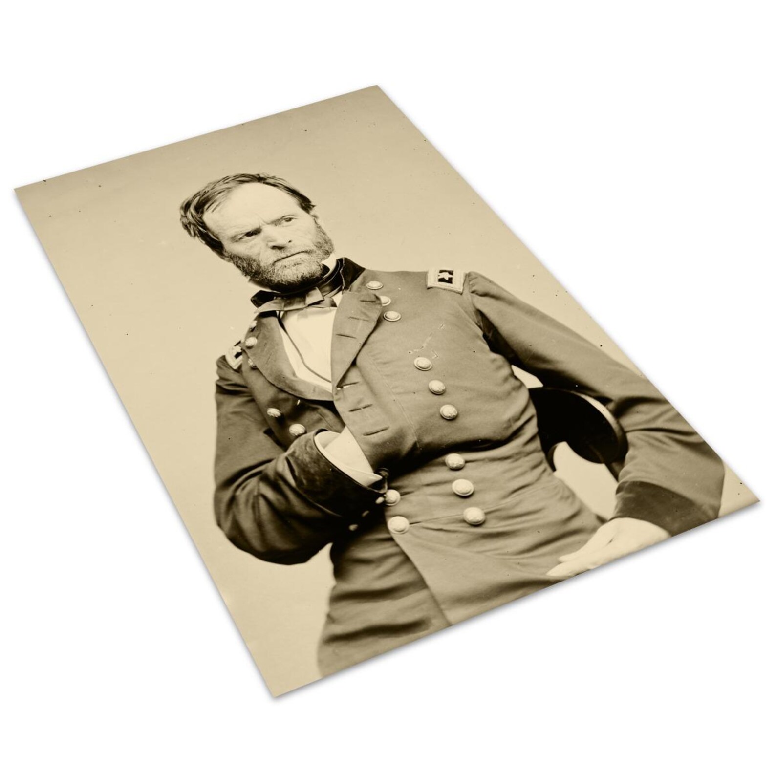 Print: Maj. Gen. William T. Sherman, Federal Army, Circa 1860 - Etsy