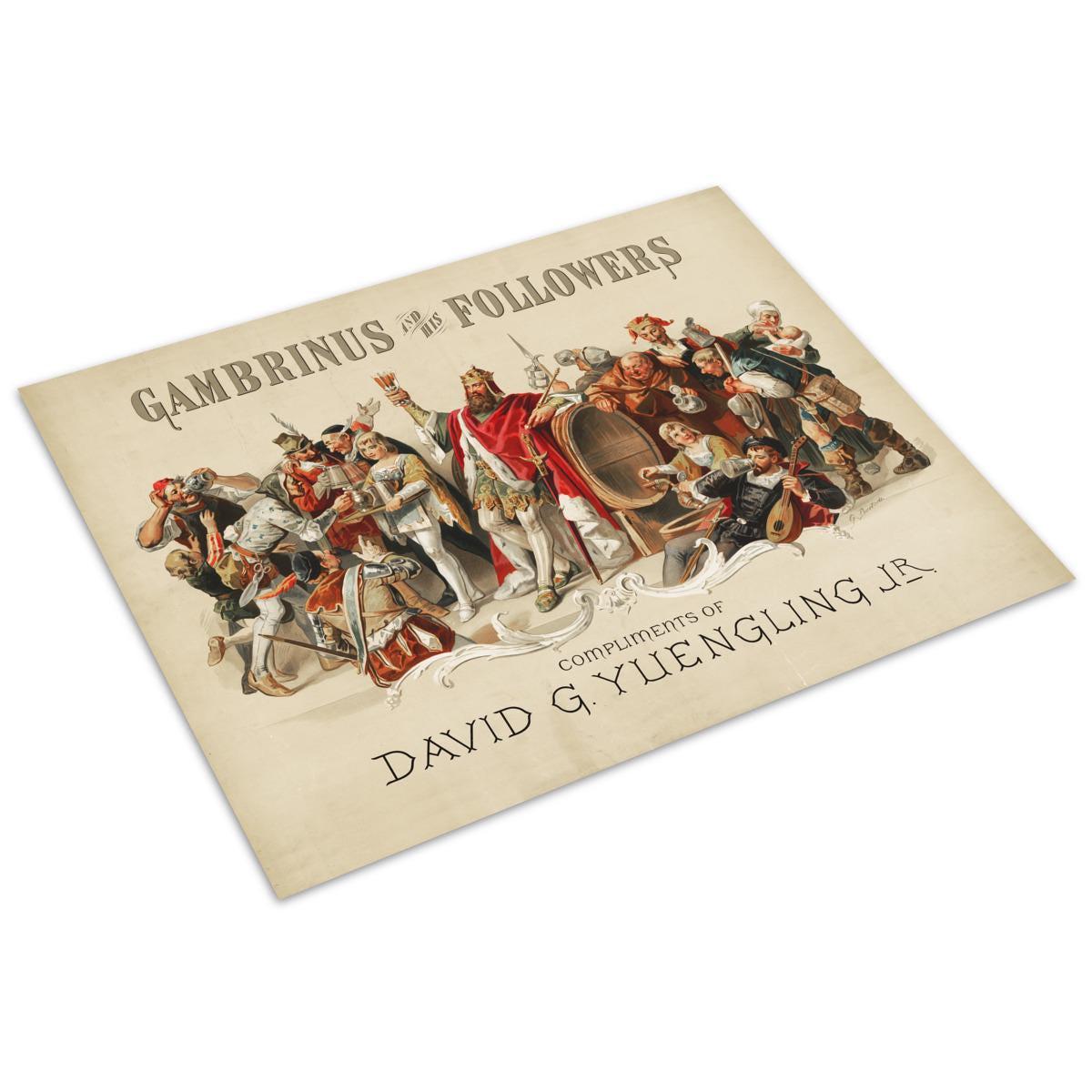 Print: D.G. Yuengling Jr. Brewery, Bock Beer, New York 1890 - Etsy